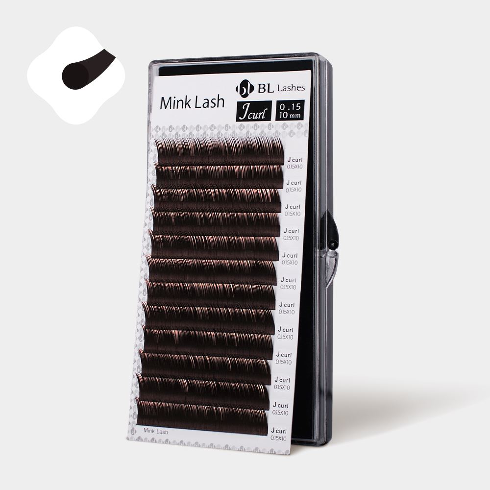 BL Mink Dark Brown Color Lash | Eyelash Extension Supplies