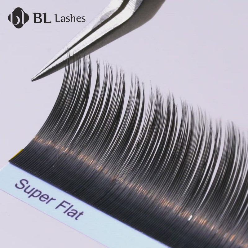 Super Flat Lash Extensions 0.15 | Eyelash Extension Supplies